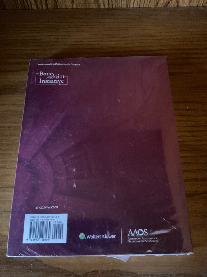 AAOS Orthopaedic Basic Science by Roy Aaron (2020) (Sealed ...