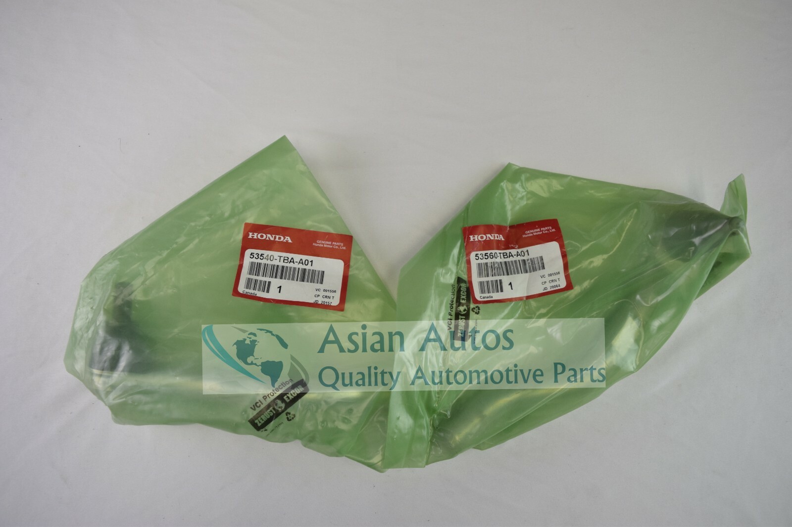 Genuine Honda Civic 16-20 Outer Tie Rod Ends 53560TBAA01 and ...