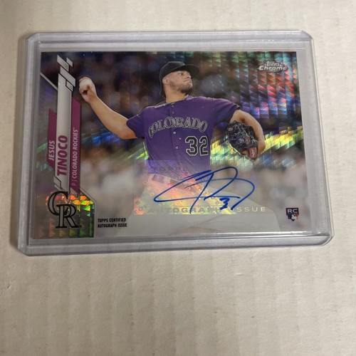 2020 Topps chrome prism auto Jesus Tinoco USA – JT /225 | eBay