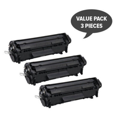 Q2612A #12A Cart.303 Premium Generic Toner (Set of 3) SET3HE2612A ...