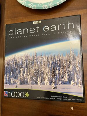 BBC Planet Earth 2007 Boreal Forest in Snow - 1000 pc Puzzle - New ...
