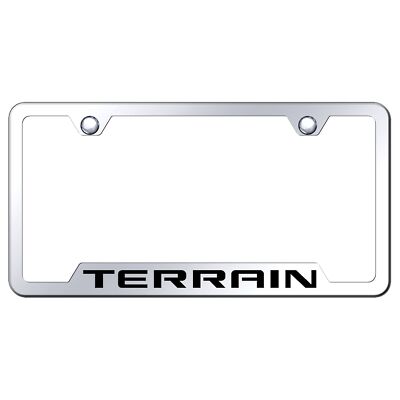 GMC Terrain License Plate Frame (Chrome) | eBay