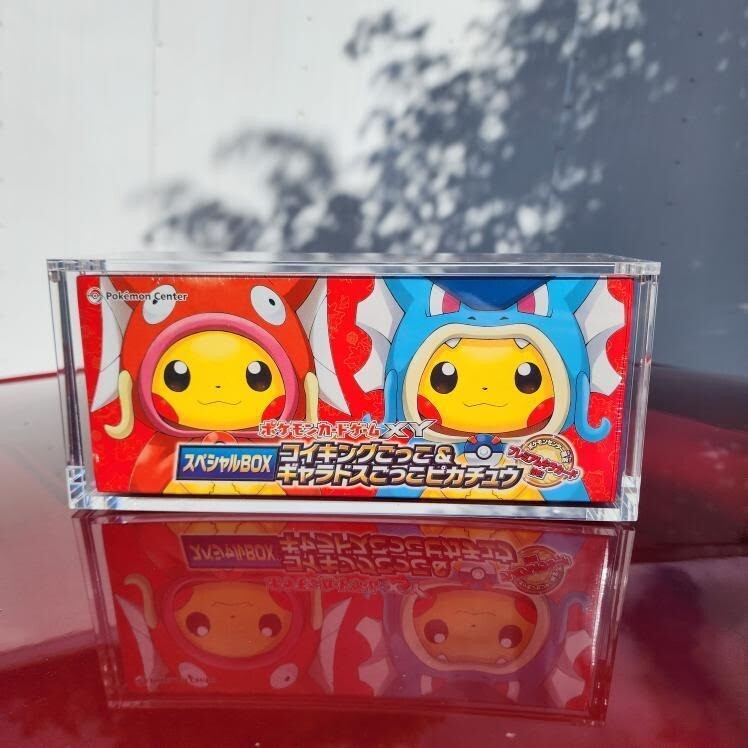 Pokémon Poncho Pikachu Promo/Kanazawa Box Acrylic Magnetic Case | eBay