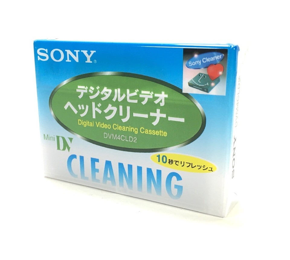 Sony Mini DV Video Head Cleaner Cleaning Cassette Tape Camcorder | eBay