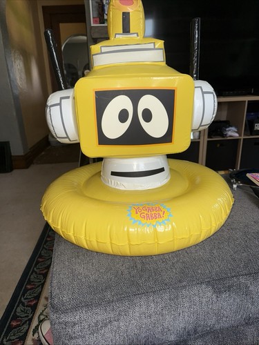 Rare YO GABBA GABBA 2008 Inflatable Plex Sprinkler With Box Collectors ...