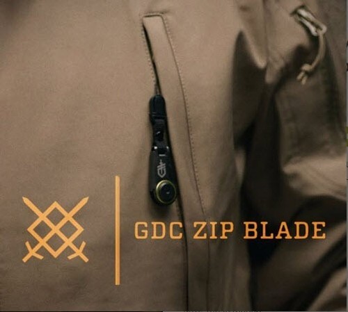 GERBER GDC Zip Blade Knife - Attaches to Zipper Pull Tab with Locking ...