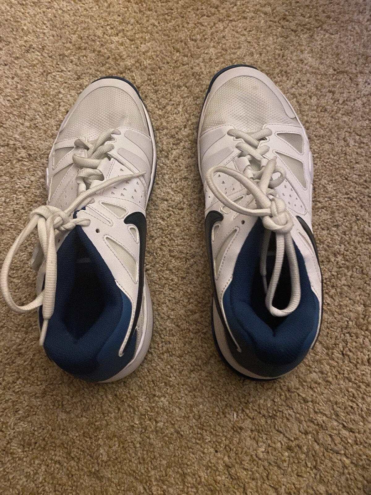 Blue Nike Mens Air Vapor Shoe: Defected. - Gem