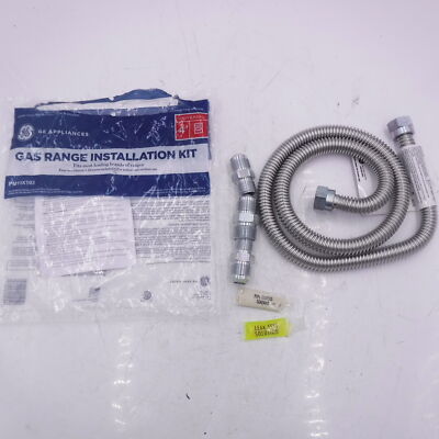 4'x5/8" Genuine OEM GE PM15X103 Universal Gas Range Install Kit W/3 ...