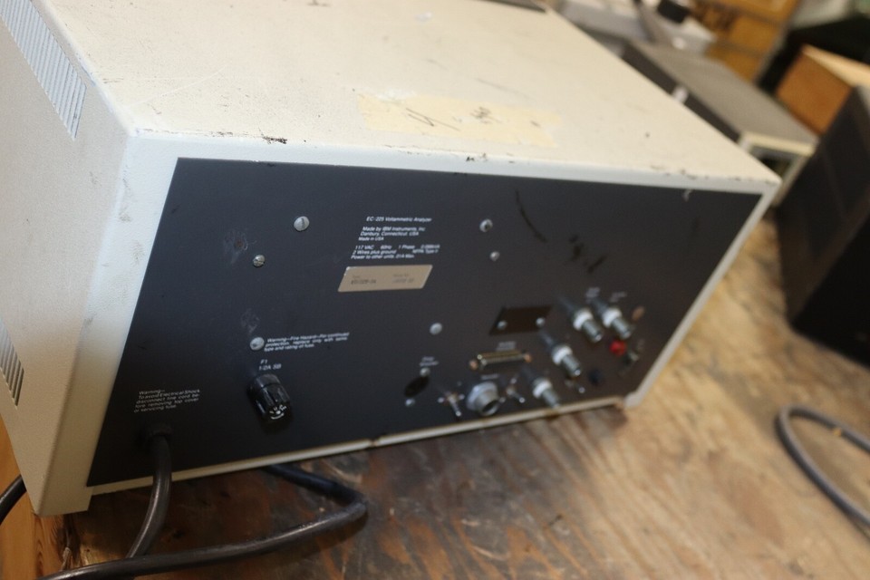 IBM Instruments Inc. EC/225 VOLTAMMETRIC ANALYZER | eBay