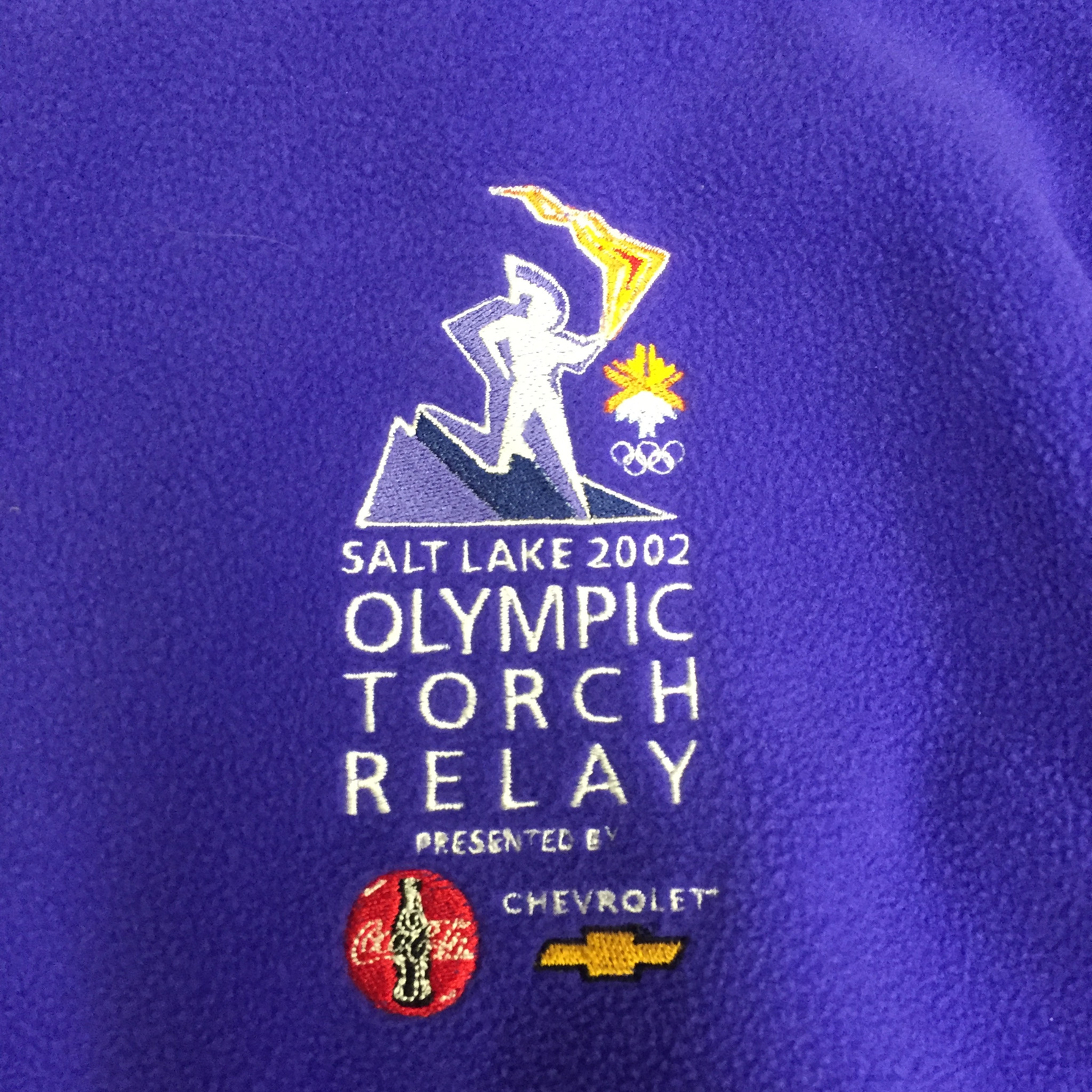 Marker Small 2002 Olympics Salt Lake Winter Games Torch Relay Purple ...