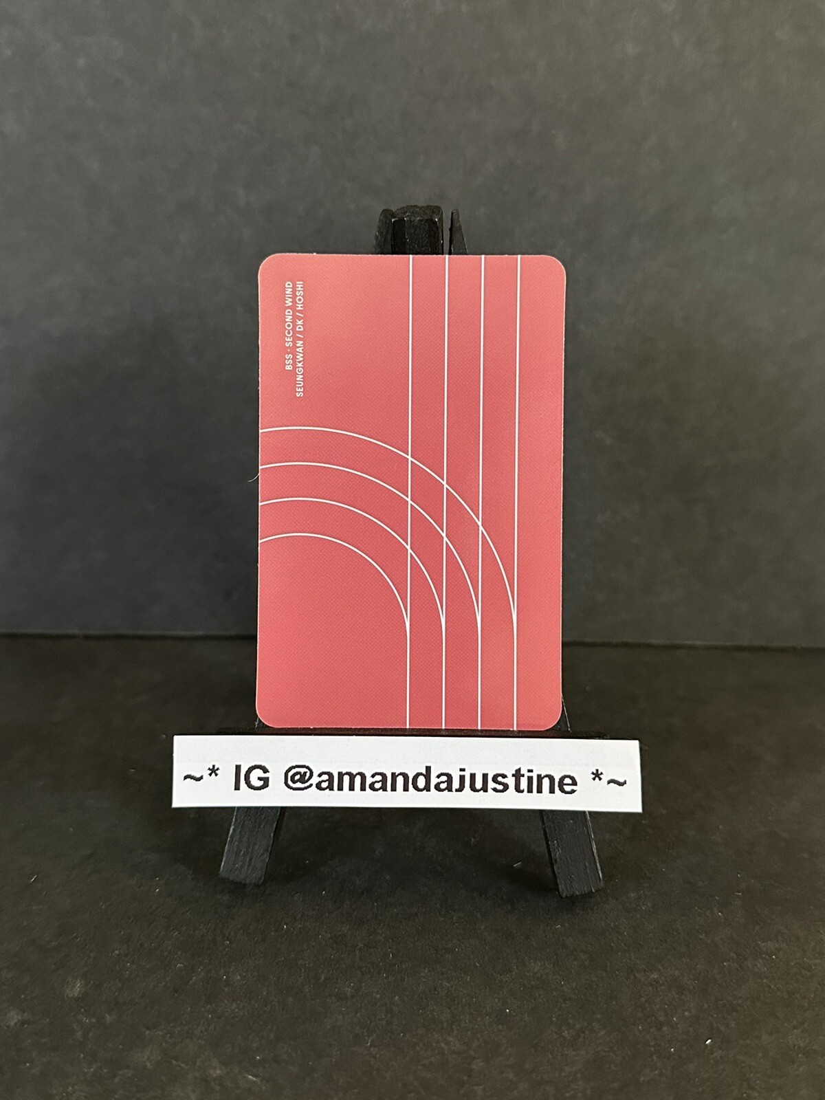 [ SEVENTEEN BSS - Second Wind ] Official Photocard - HOSHI / SOONYOUNG ...