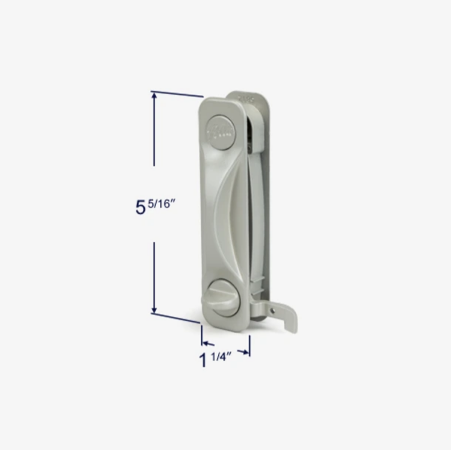Pella Sliding Door Flat Screen Handle & Strike Kit Metal - Right Hand ...
