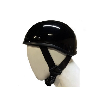 Low Profile Novelty Harley SOA Helmet Skull Cap Gloss Black S M L XL ...