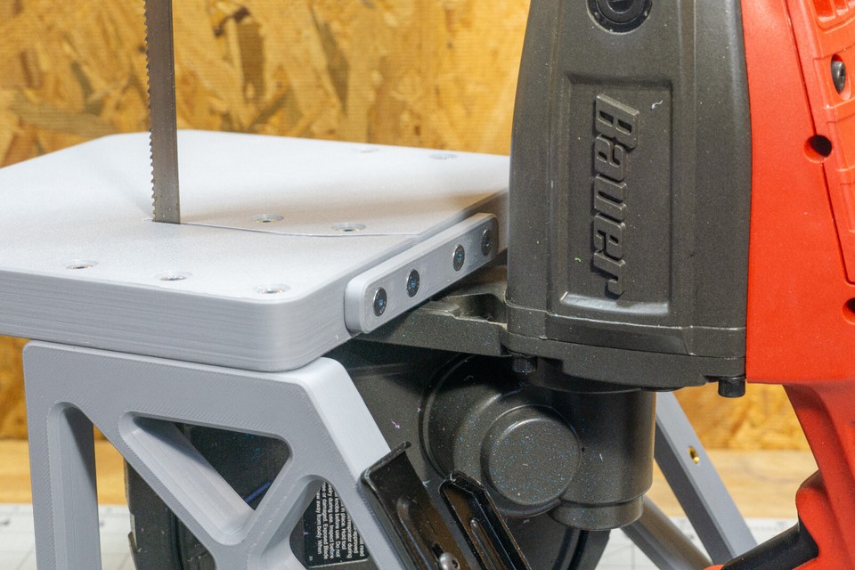 Portable Band Saw Table / Portaband Saw Stand for Harbor Freight Bauer ...