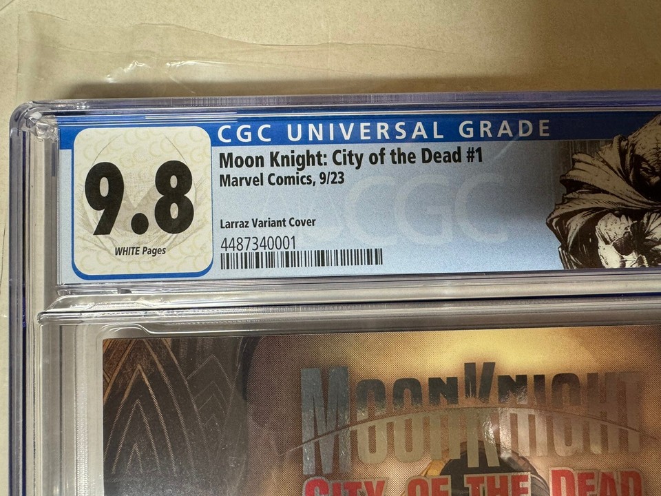 Moon Knight: City of the Dead #1 CGC 9.8 Moon Knight Label | eBay