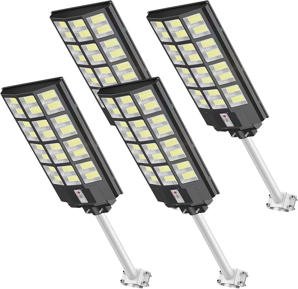 Commercial 9900000000LM 1152 LED 5000W Solar Street Light Dusk to Dawn ...