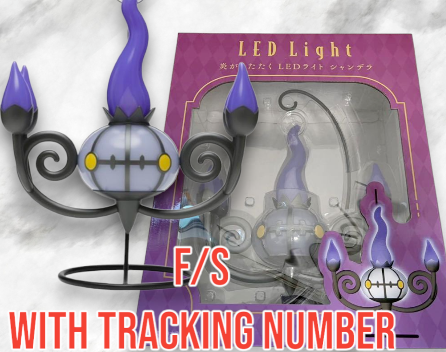 Pokemon LED Light Chandelure Pokemon Center Pocket Monster Limited ...