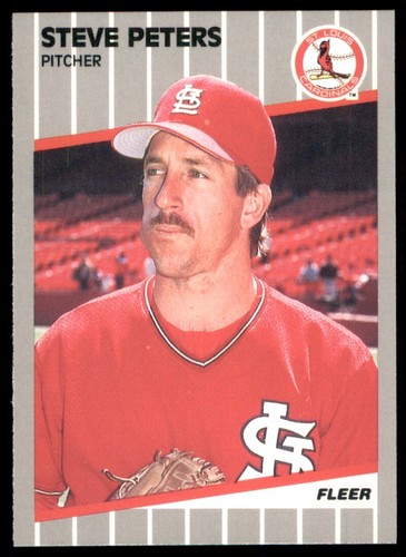1989 Fleer #462 Steve Peters Rookie | eBay