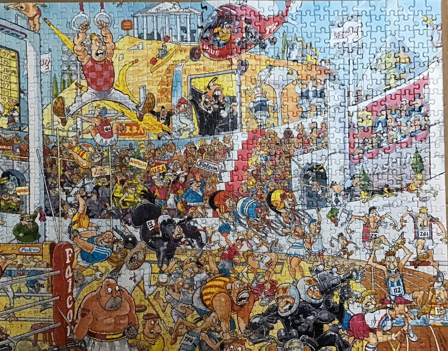 Wasgij Destiny Puzzle No 4 Retro...where It All Began. 1000 piece ...