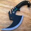 Tactical Zombie Tomahawk Throwing Fixed Blade Axe Hatchet Camping ...