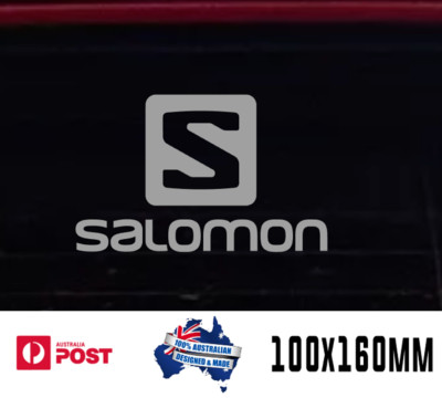 2x Salomon Snowboards Windshield Windscreen Laptop Sticker Decal 160mm ...