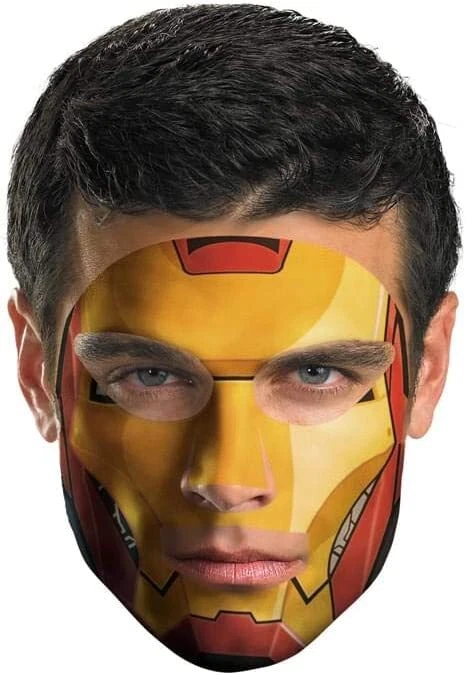 Iron Man Face Painting