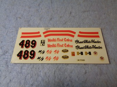 IMC '48 Ford Decals !! LOOK & READ !! AMT REVELL JO-HAN | eBay