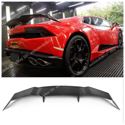 Fits For Lamborghini Huracan LP610 LP580 Real Carbon Fiber Rear Spoiler ...