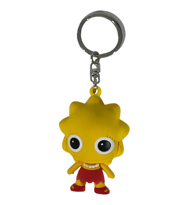 Monogram 3D Figural The Simpsons Collectible LISA SIMPSON Bag Clip ...