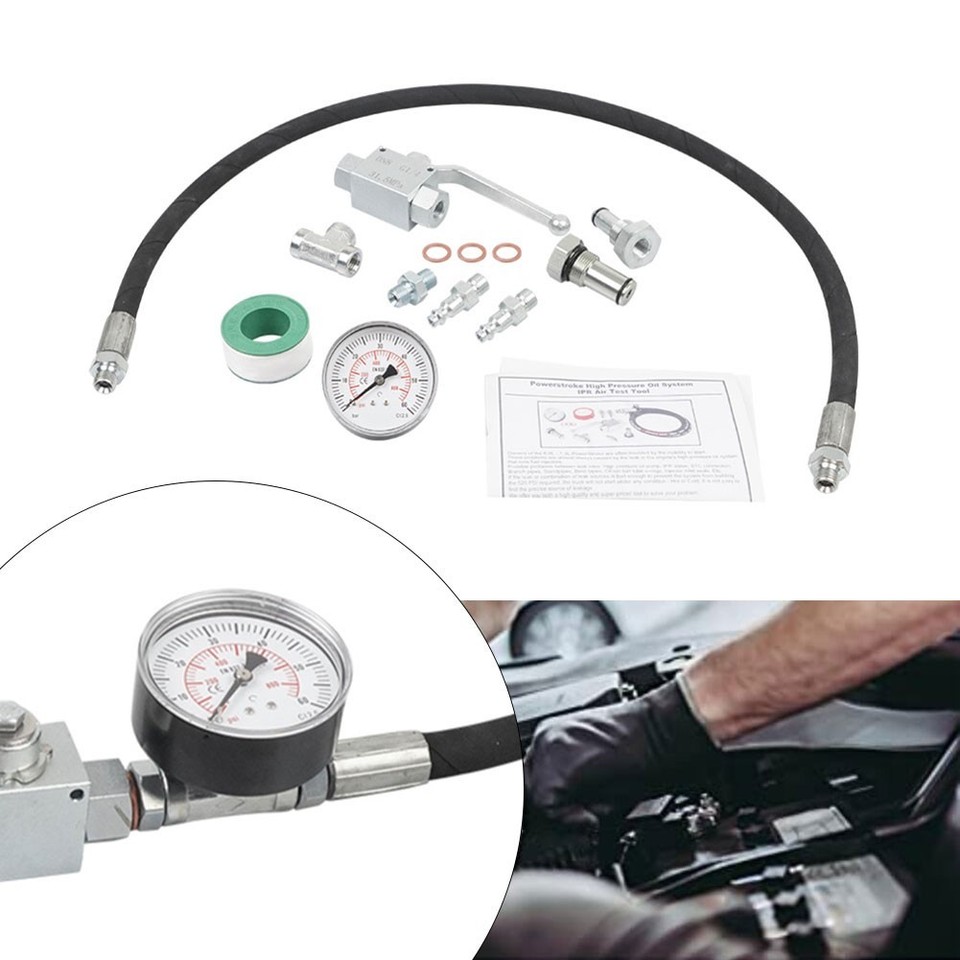 Fuel Leak Test Kit Diesel Fuel Tester Supports Upgraded Riser Pipes For ...