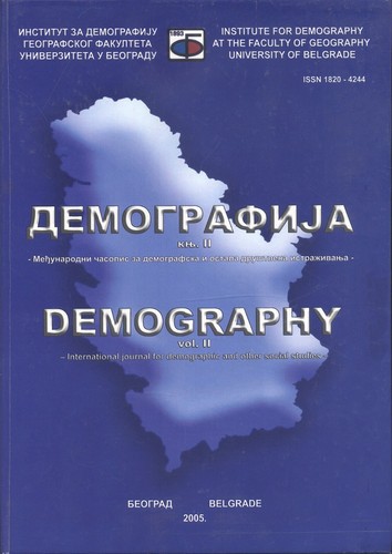 Demography International Journal Demographic and other Social Studies ...