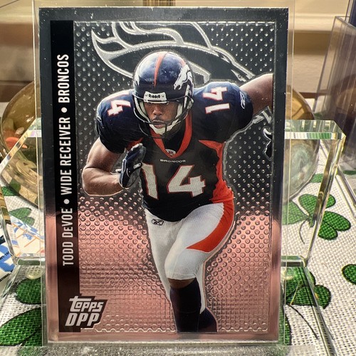 Todd DeVoe Broncos 2006 Topps DPP Chrome #110 | eBay