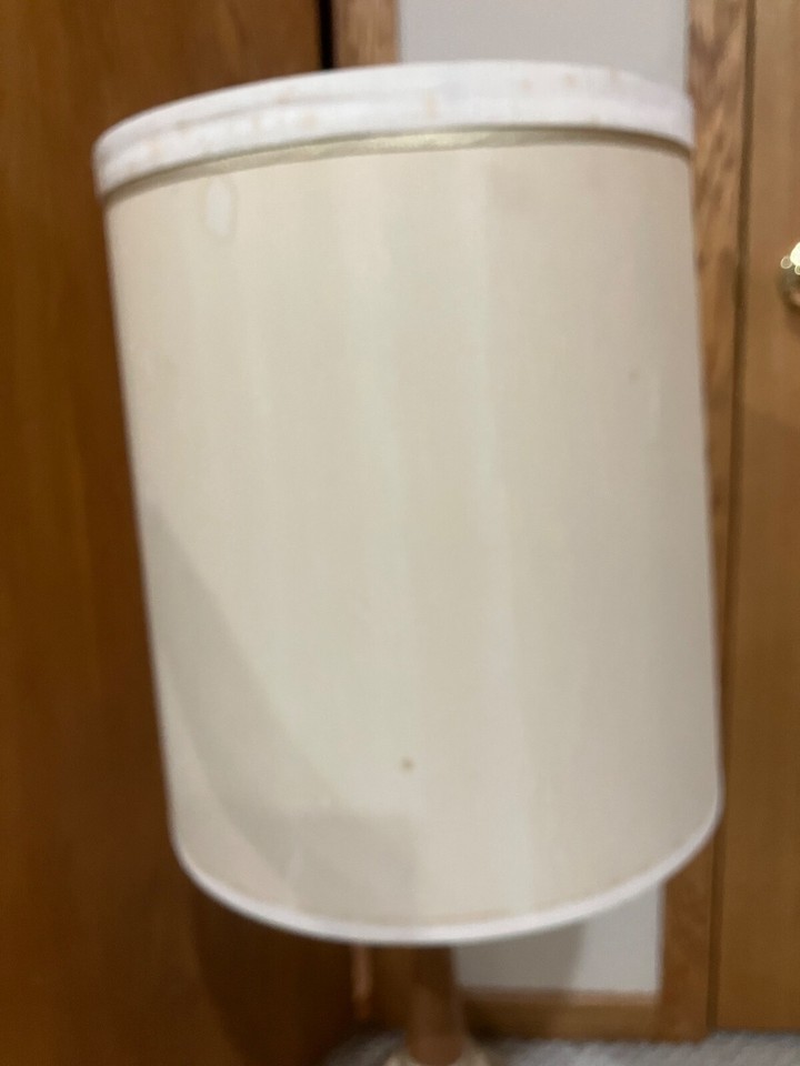 F.A.I.P Vintage Mid Century Modern Atomic FAIP 39" Chalkware Table Lamp ...