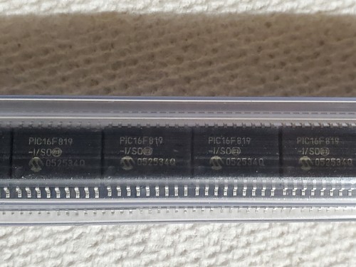 Microchip Tech PIC16F819-I/SO IC - 8-Bit Microcontroller - MCU | eBay