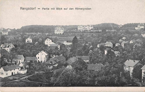 Rengsdorf Germany panoramic view of area antique pc Z40905 | eBay