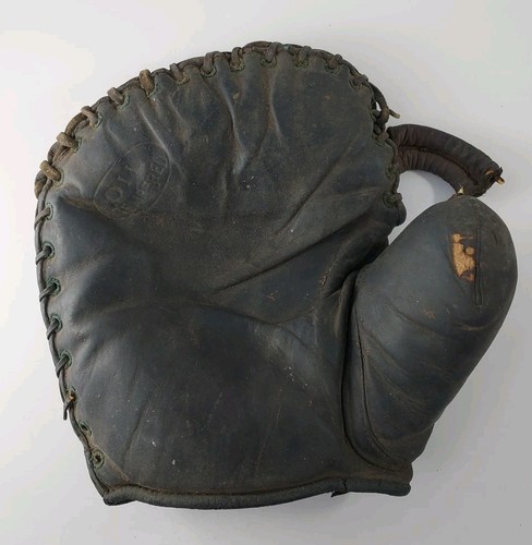 Antique Vtg 1910 John "Stuffy" McInnis Baseball Mitt Glove Oil Tempered ...