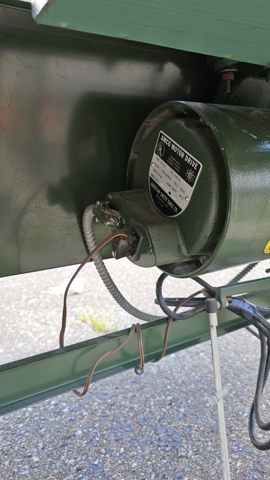 Vintage Merrow industrial Overlock Serger Model M-3DW-2, 3-thread, with ...