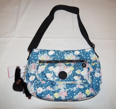 Kipling Make Happy Syro Print Medium Shoulder Crossbody Bag Furry Monkey NWT | eBay