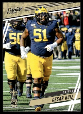 2020 Panini Prestige Cesar Ruiz Rookie New Orleans Saints #268 | eBay