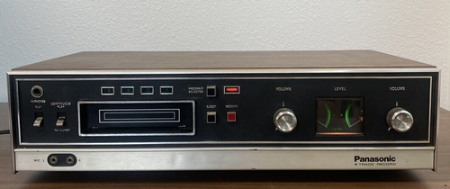 Panasonic 8-Track Tape Player Recorder Deck RS-806US Powers On | eBay