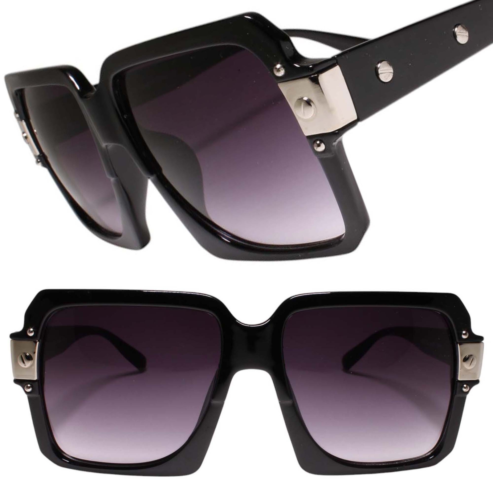 Classic 80s Vintage Gangster Hip Hop Rapper Style Sun… - Gem