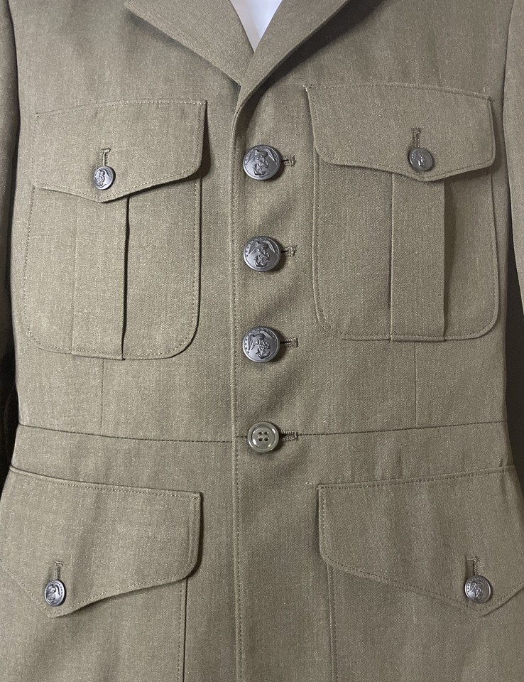 DSCP US Marine Corps Service Uniform Size 39R Crown Clothing Company ...