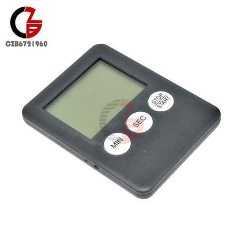 Large LCD Digital Kitchen Cooking Timer Count-Down Up Clock Loud Alarm ...