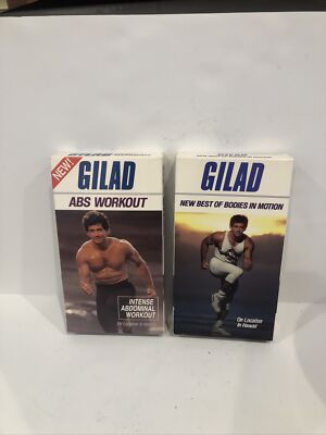 Lot Of 2 The Best Of Bodies In Motion w/GILAD In Hawaii VHS And ABS ...