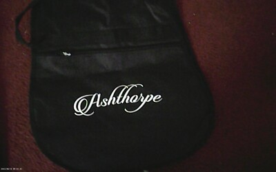 ashthorpe deluxe canvas gig bag with carry handles and back pack straps ...