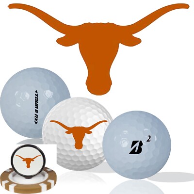 NCAA Texas Longhorns • Golf Balls 12 pack • Bridgestone Tour B RX | eBay