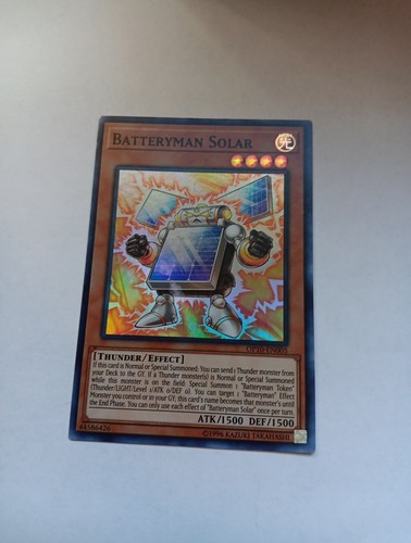 BATTERYMAN SOLAR *** SUPER RARE OP10-EN005 MINT/NM | eBay