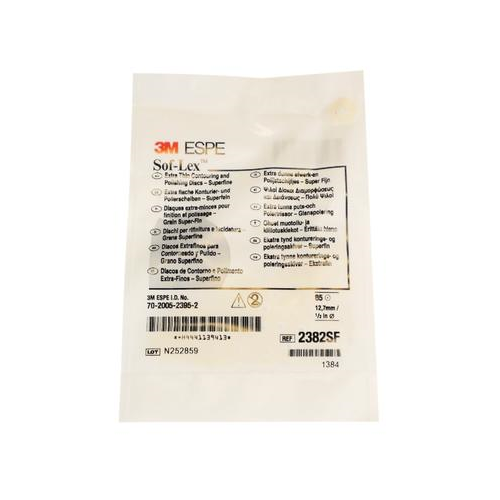 3M ESPE 2382SF Sof-Lex XT Contouring Polishing Pop-On Discs 1/2 ...