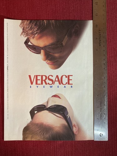 Versace Eyewear 1997 Print Ad - Great To frame! | eBay