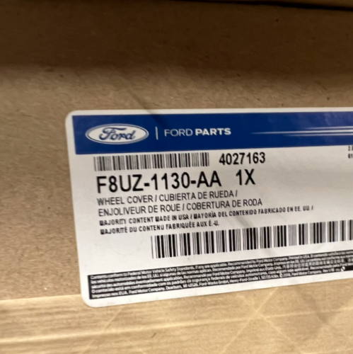 GENUINE FORD**NEW** F8UZ-1130-AA Wheel Cover Hub Cap | eBay